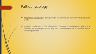 Idiopathic Thrombocytopenic Purpura | PPTX