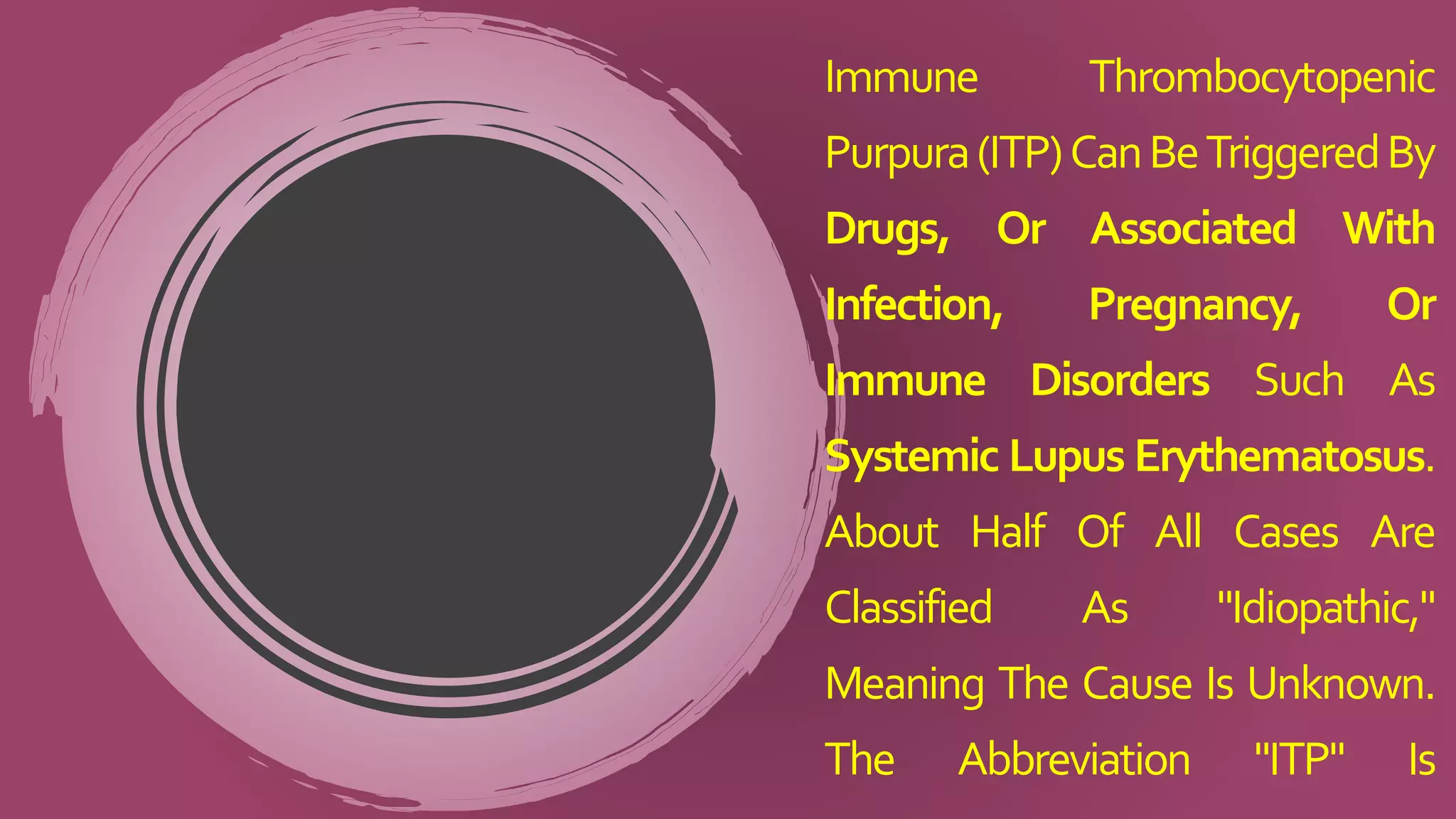 Idiopathic thrombocytopenic purpura | PPTX