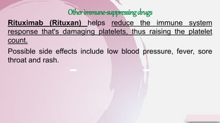 Idiopathic thrombocytopenic purpura | PPTX