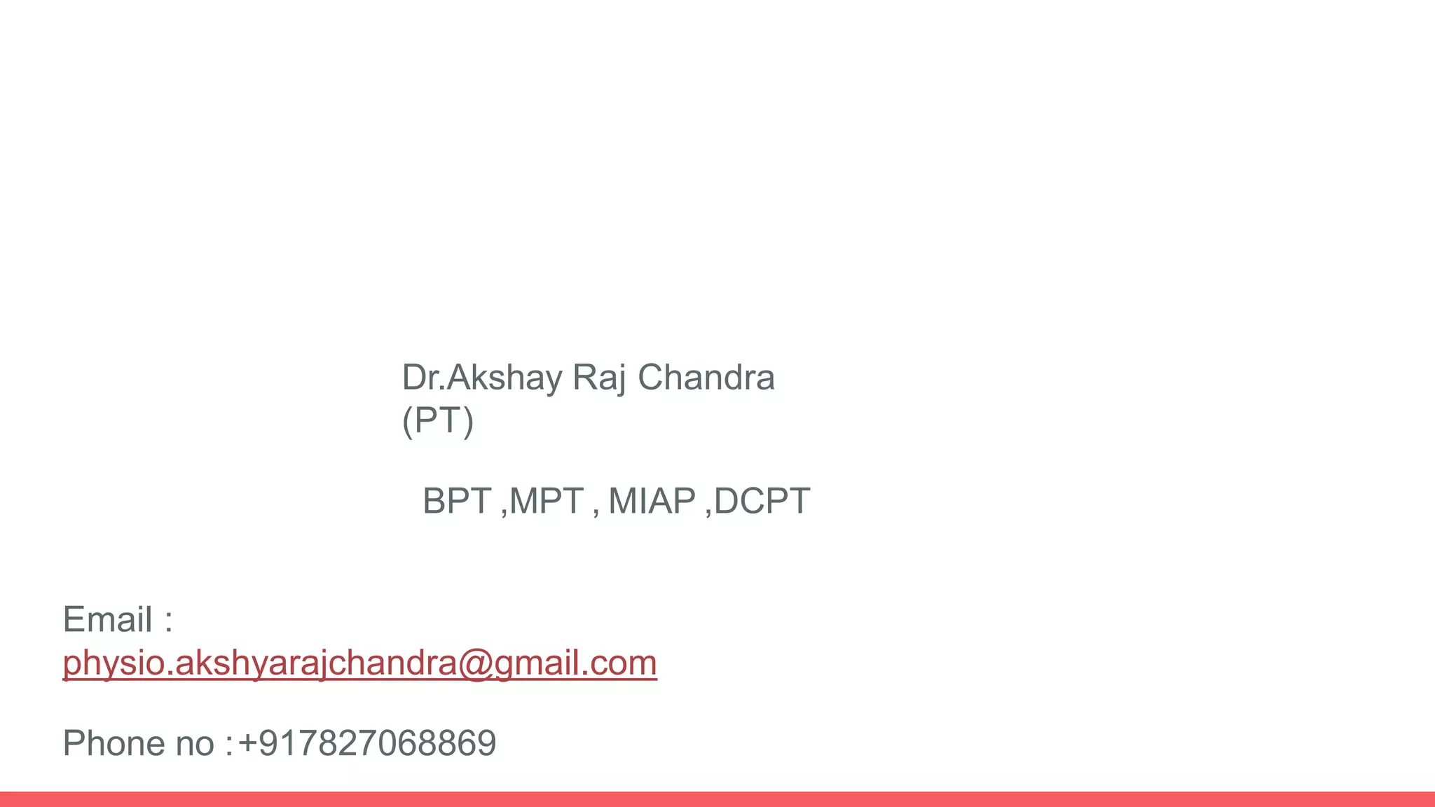 Idiopathic toe walking ( dr akshay raj chandra ) converted | PPTX