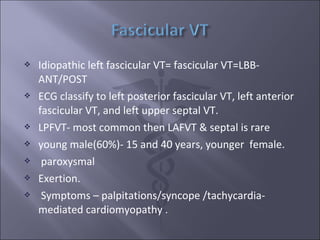 Idiopathic ventricular tachycardia | PPT