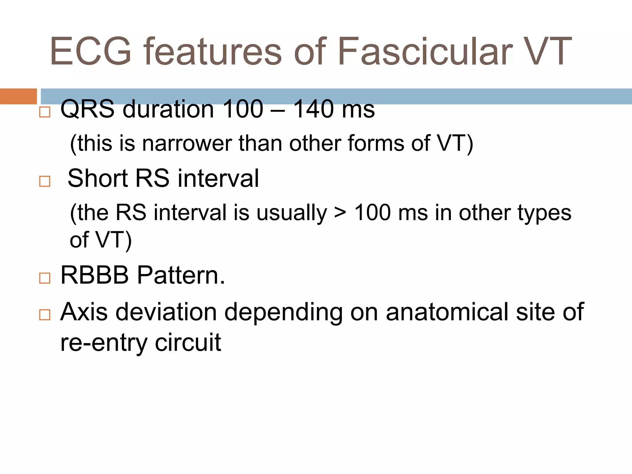 Idiopathic Ventricular Tachycardia (VT) | PPTX