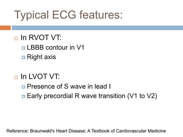 Idiopathic Ventricular Tachycardia (VT) | PPTX | Heart and ...