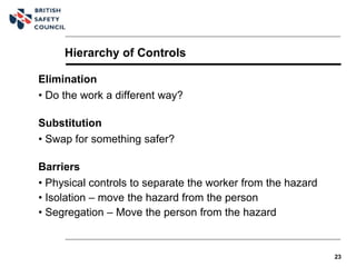 IDipOSH 1A4 British Safety Council Diploma | PPT