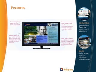 IDisplay Presentation | PPT | Free Download