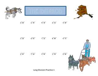 Iditarod ELA and Math Worksheets | PDF