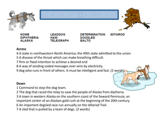 Iditarod ELA and Math Worksheets | PDF