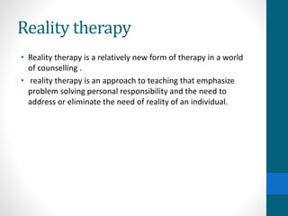 Individual counseling | PPTX