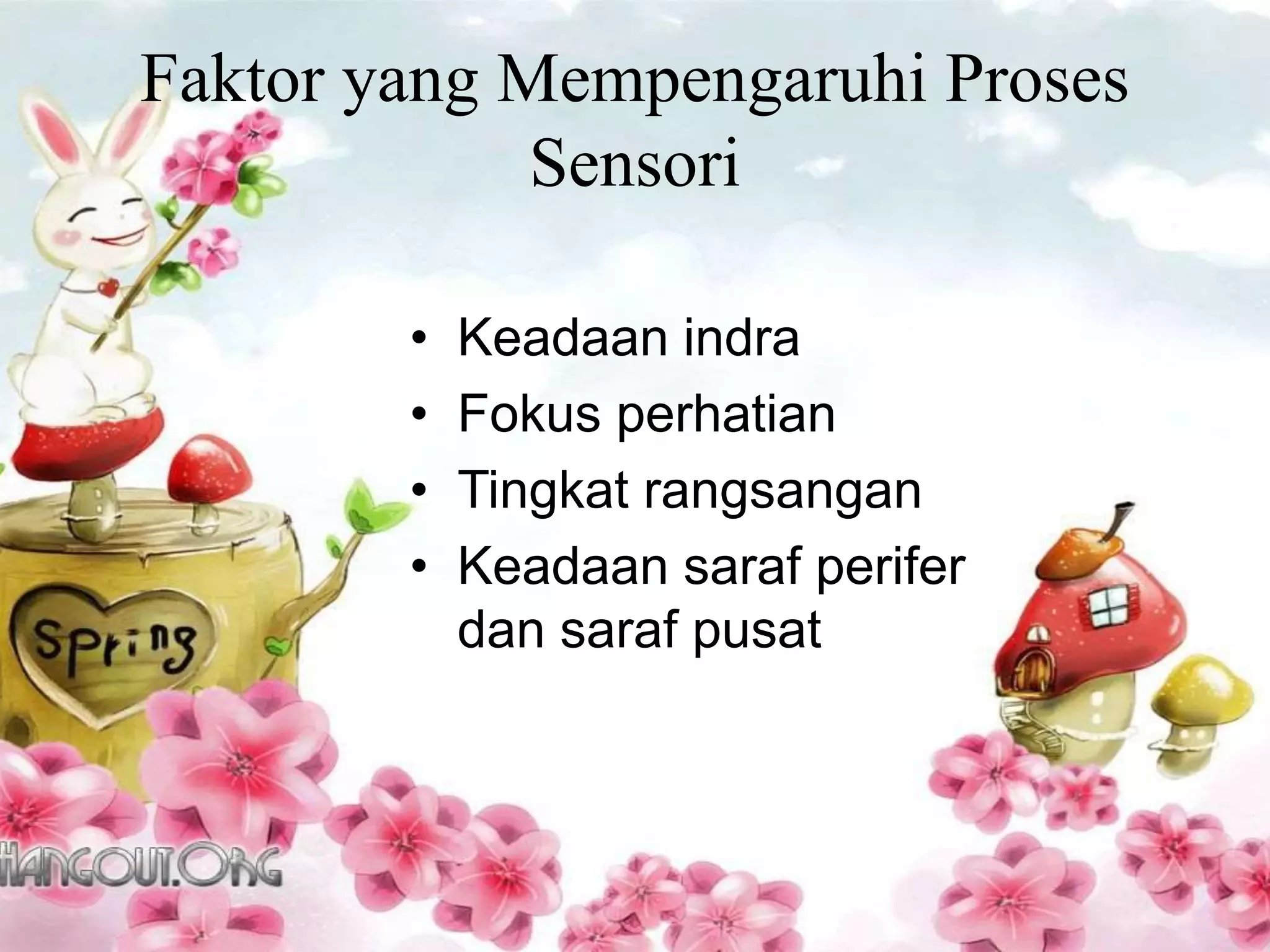 Idk ii persepsi sensori | PPTX