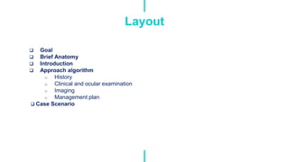 Approach to the case of PROPTOSIS | PPTX