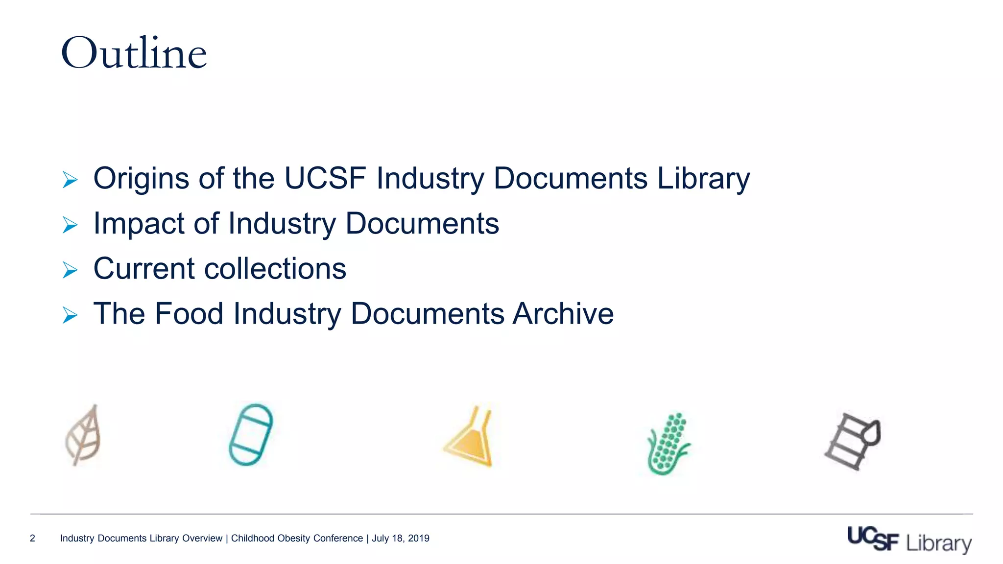 Industry Documents Library Overview | PPT