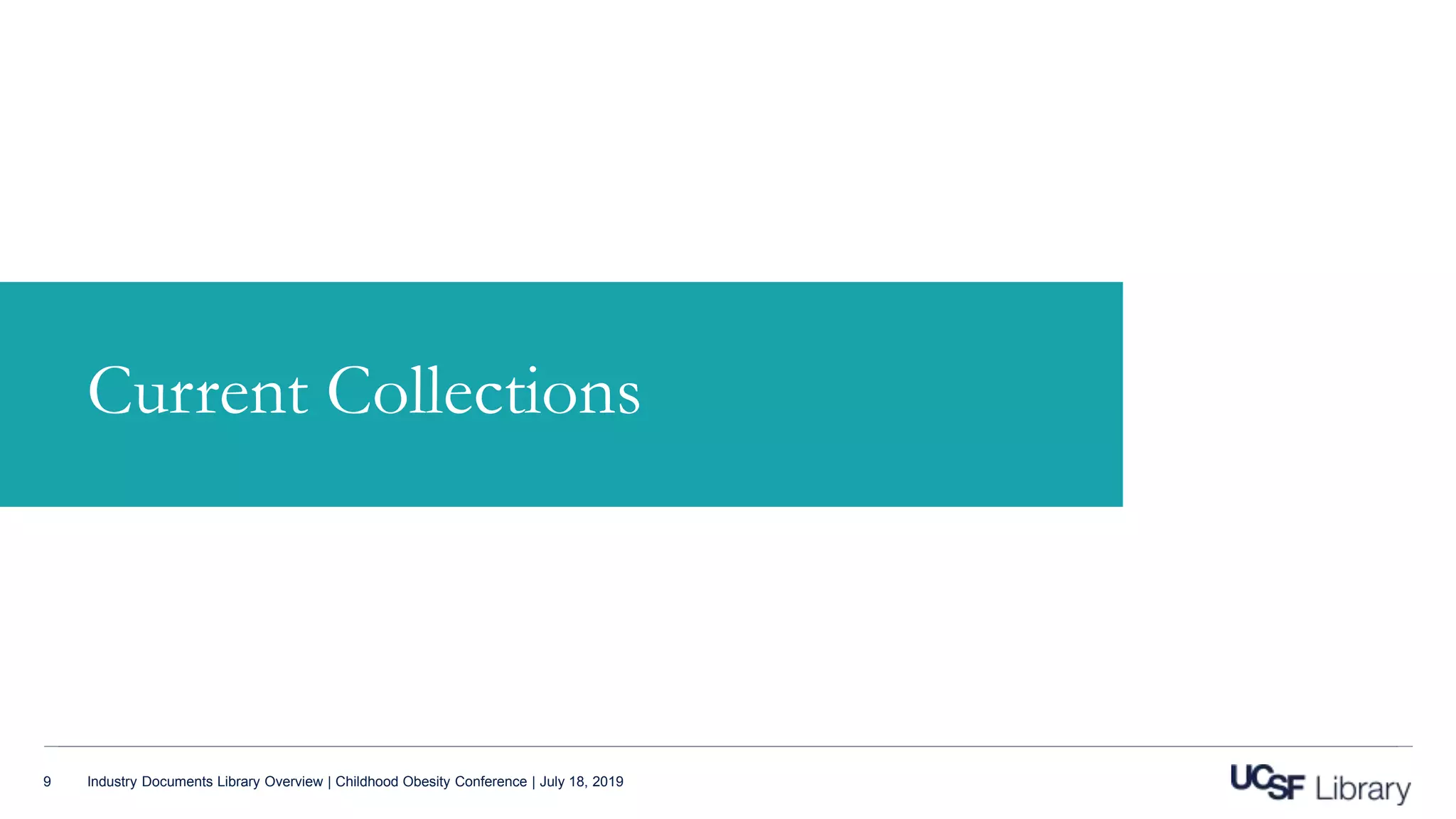 Industry Documents Library Overview | PPT