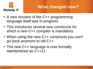 IDL to C++11 OMG RTWS presentations | PDF