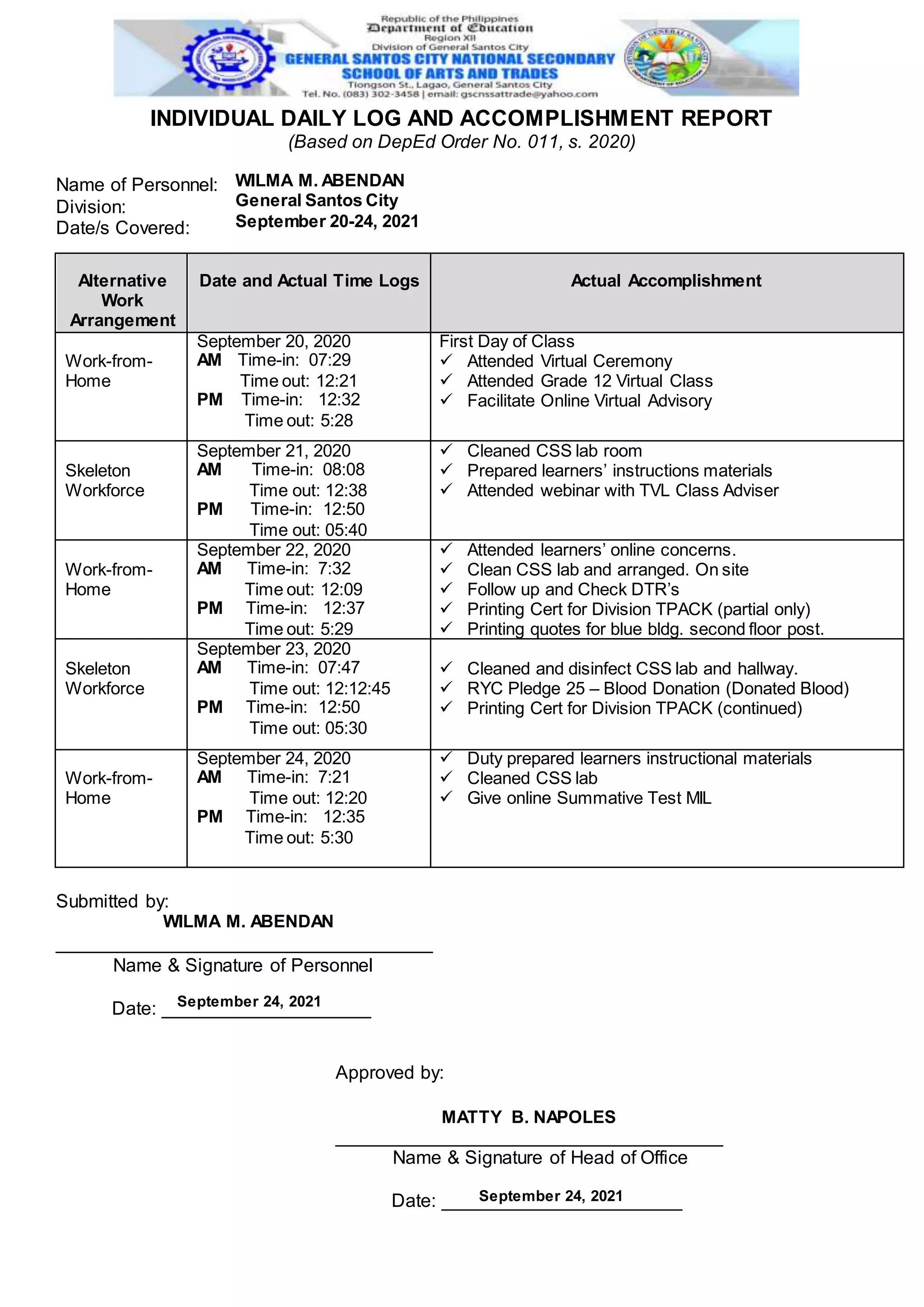 Idlar sept 20 24 | DOCX