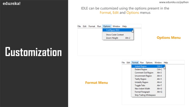 Introduction To Python Idle Idle Tutorial Edureka Pdf