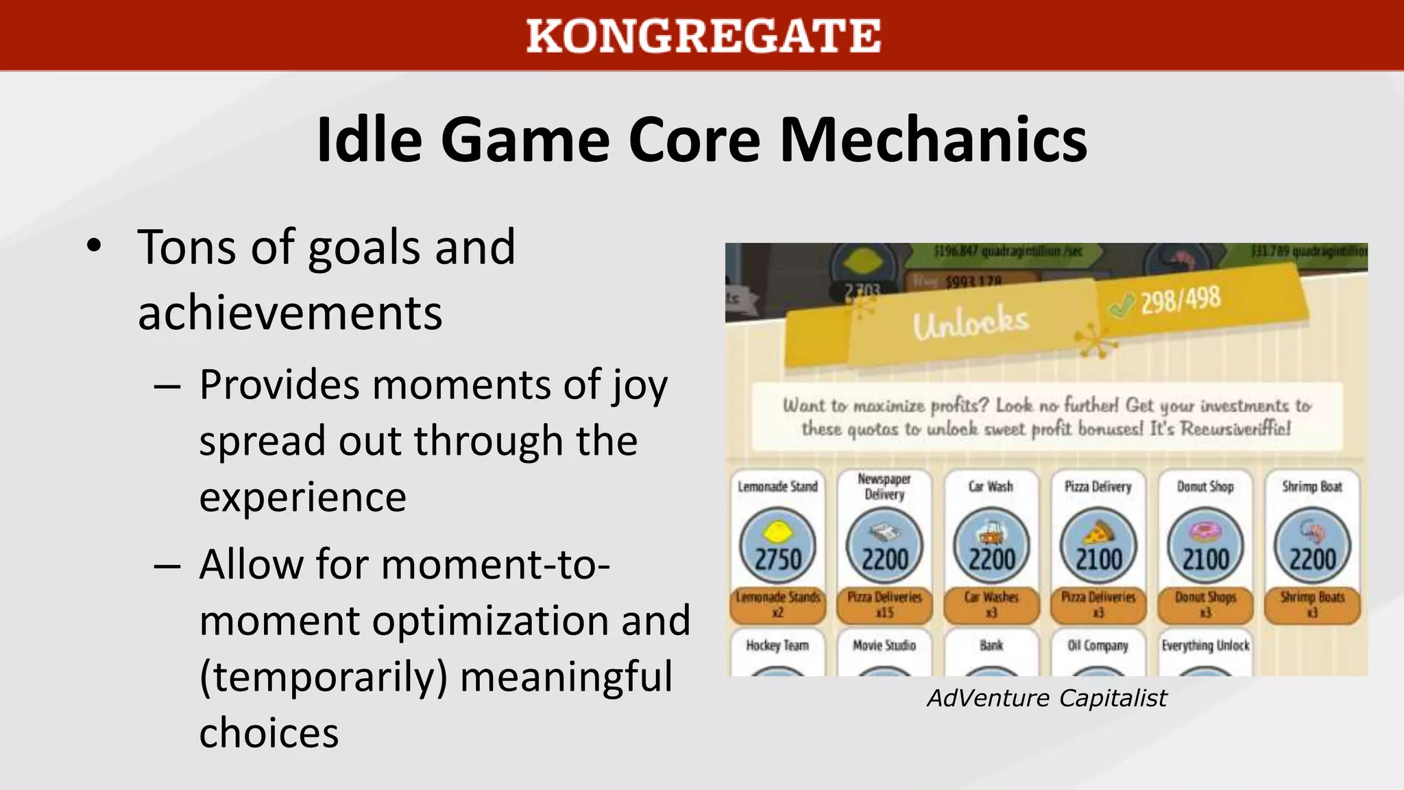 Idle Games: The Mechanics and Monetization of Self-Playing Games | PPTX