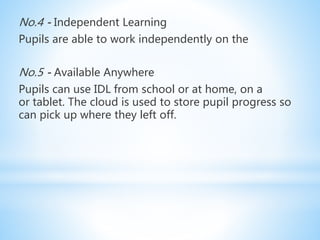 IDL Presentation | PPT