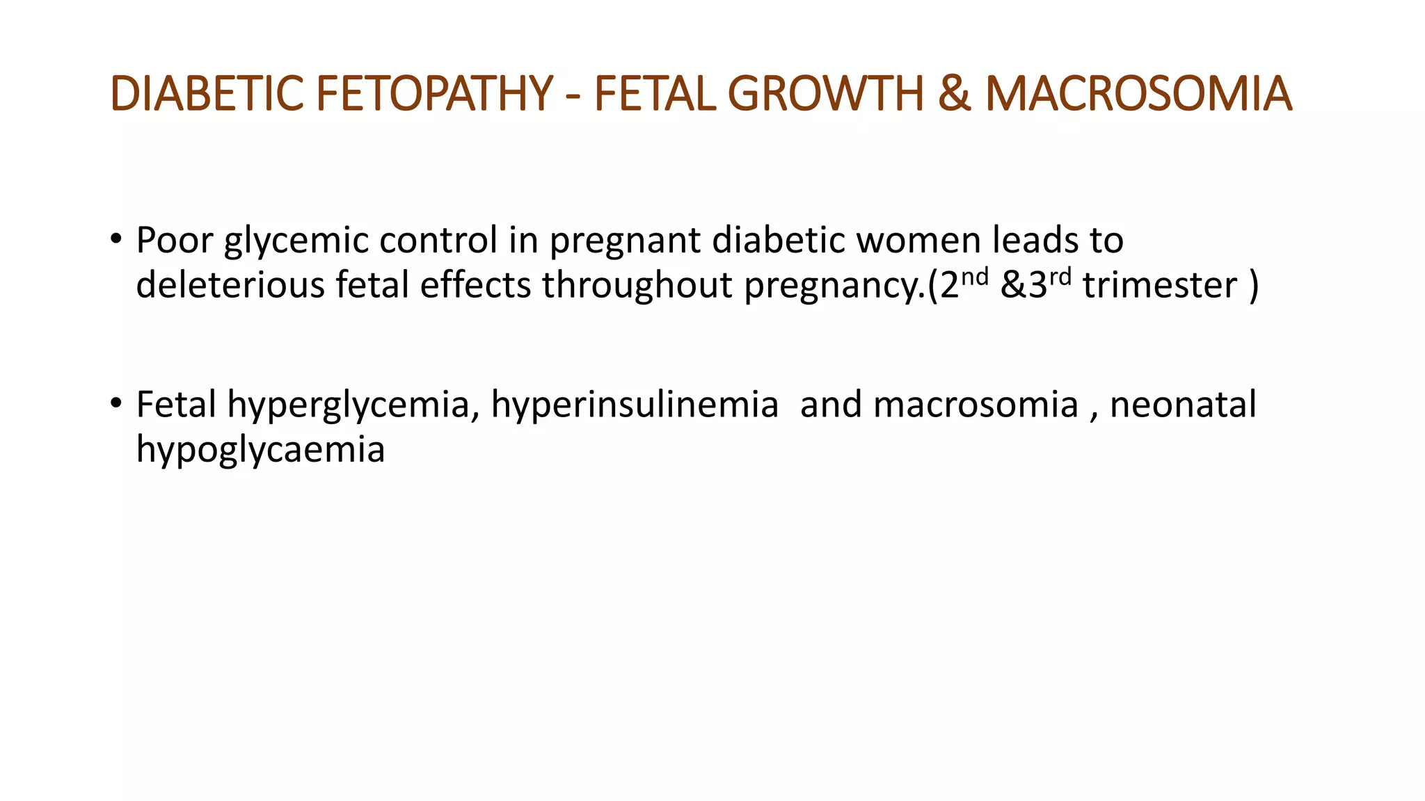 Infant of diabetic mother | PPTX