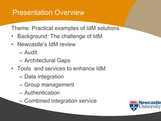 Identity Management: Tools, processes & services | PPT