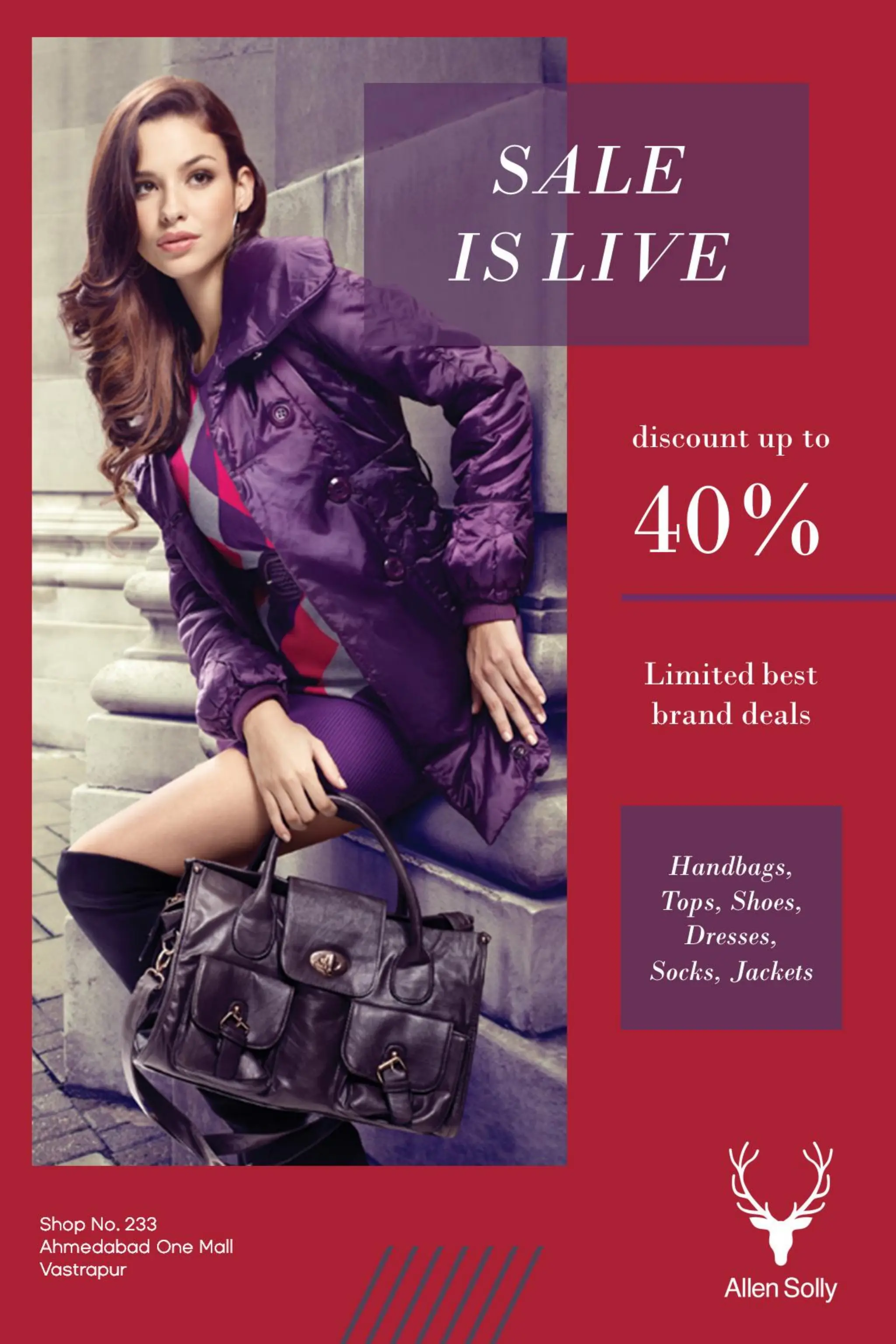 Brand Floor Plan, Posters, Signages, Tags - Allen Solly - Retail and ...