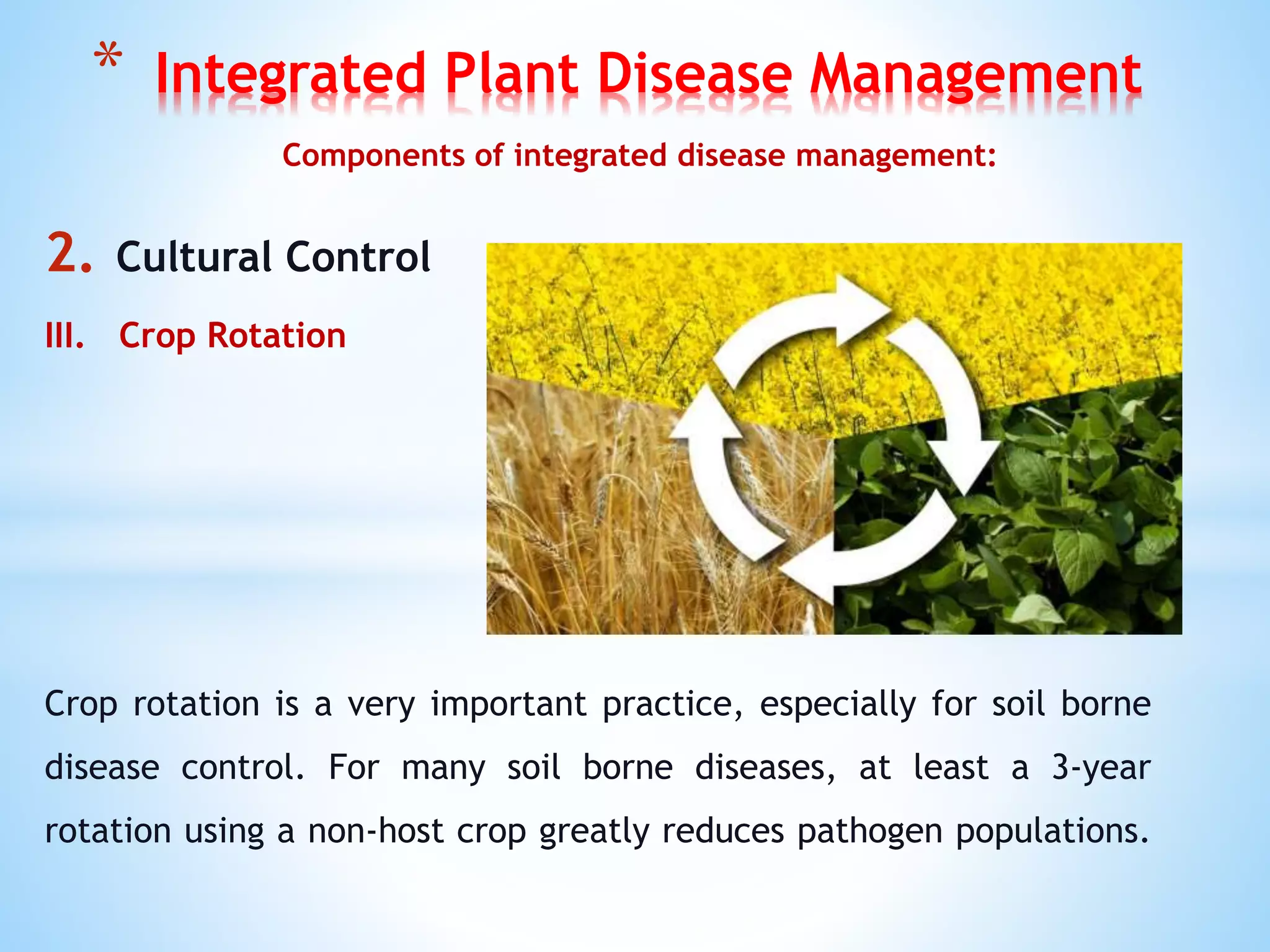 Integrated Plant Disease Management (IDM) | PPTX