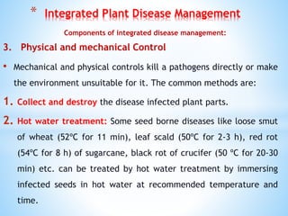 Integrated Plant Disease Management (IDM) | PPTX