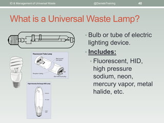 Management of Universal Waste in Iowa & Illinois | PPTX