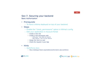 FIWARE Identity Manager Exercises | PPT