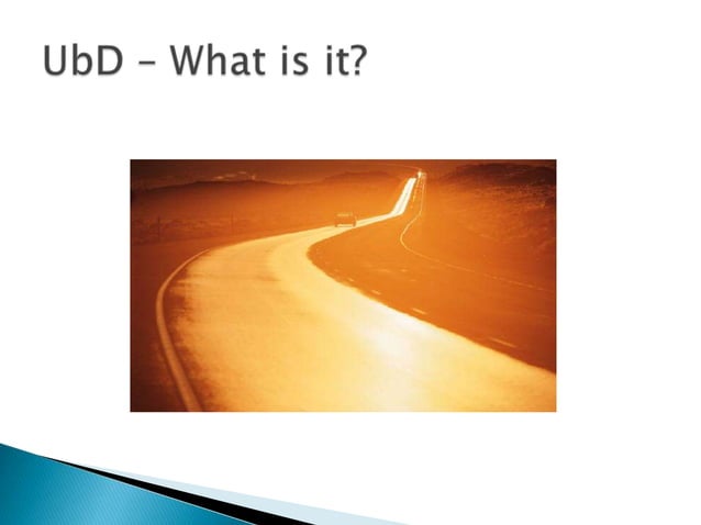 Teaching to Learning Shift: UbD | PPT