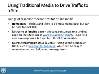 Integrating Digital and Offline Media | PPTX | Internet | Computing