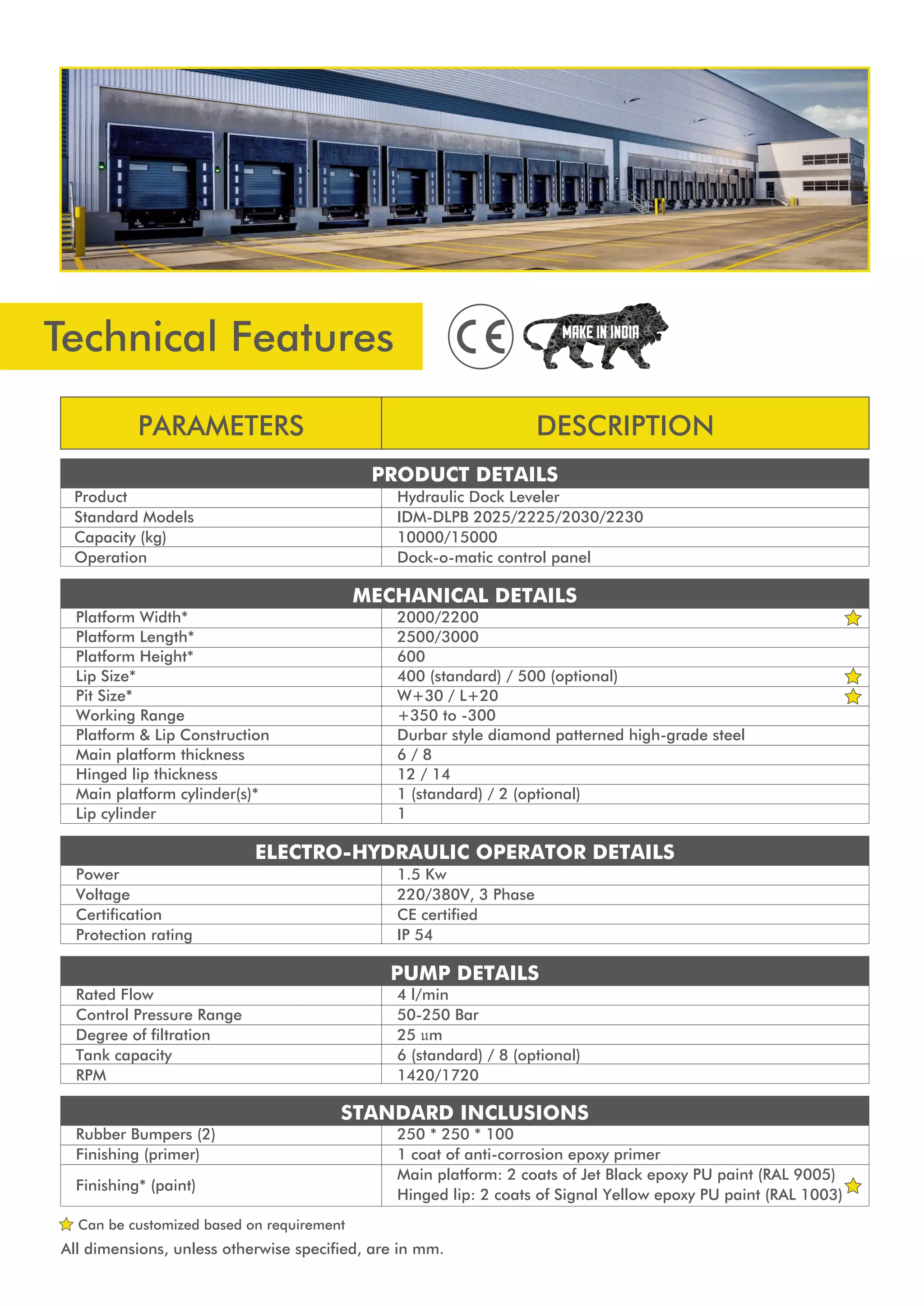 Hydraulic Dock Levelers | PDF