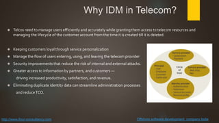 IDM in telecom industry | PPT
