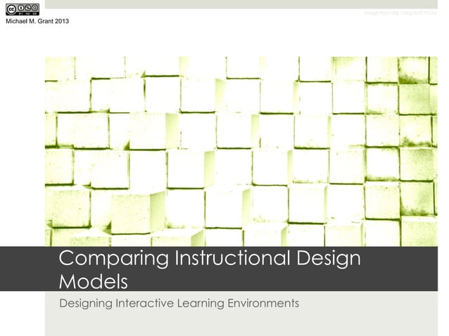 Comparing Instructional Design Models | PDF