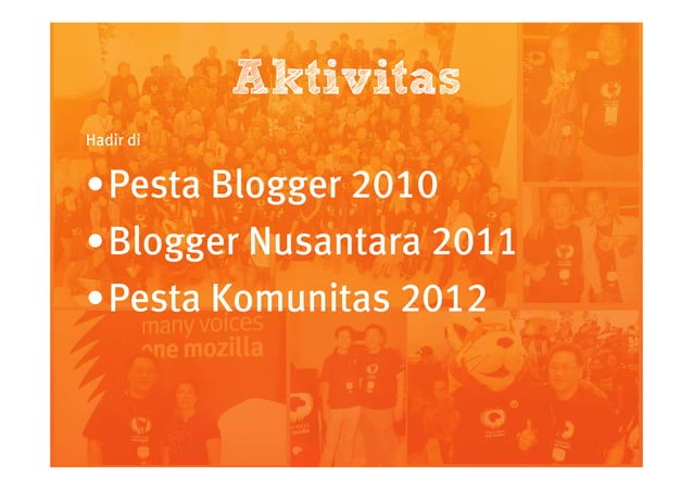 Mengenal Mozilla Indonesia Community | PDF