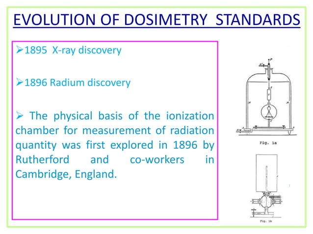 significance of dosimetry in radiotherapy | PPT