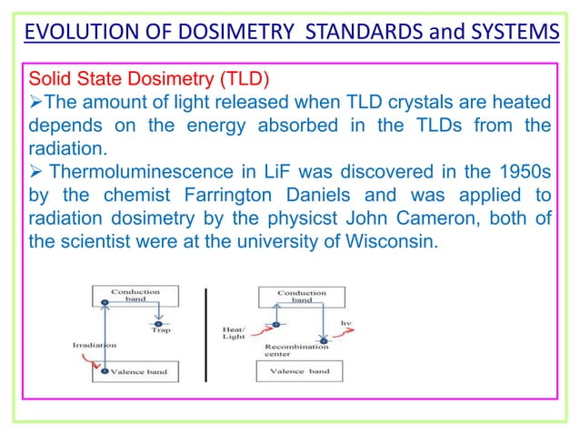 Various Dosimetry systems in radiotherapy.pptx