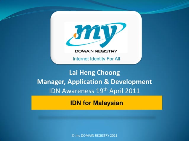 Idn for-malaysian | PDF