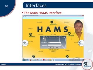 HAMS - A Perfect Tool For Hospital Administration | PPTX