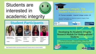 Contract Cheating - Celebrating 15 Years? Presentation for ...