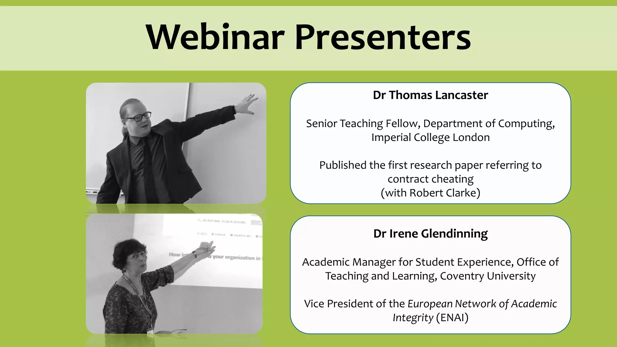 Reducing Contract Cheating - Challenges And Solutions