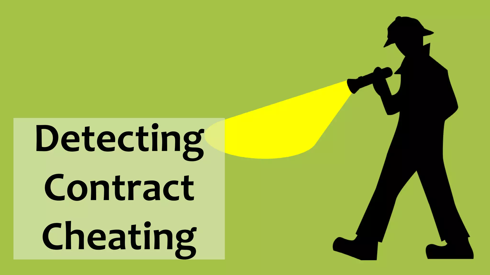 Reducing Contract Cheating - Challenges And Solutions