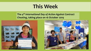 Reducing Contract Cheating - Challenges And Solutions | PPT