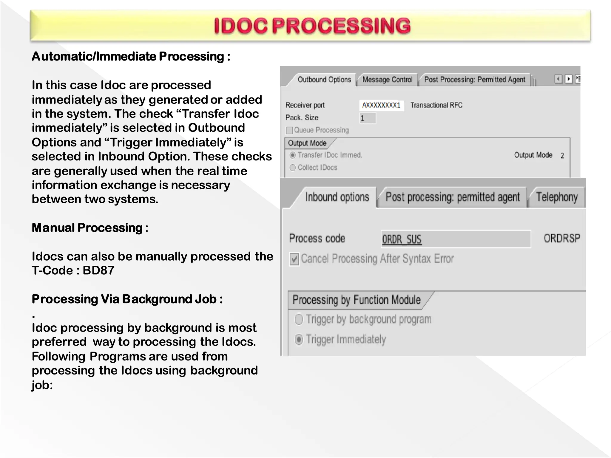 SAP Material management IDoc concept for data migration | PDF