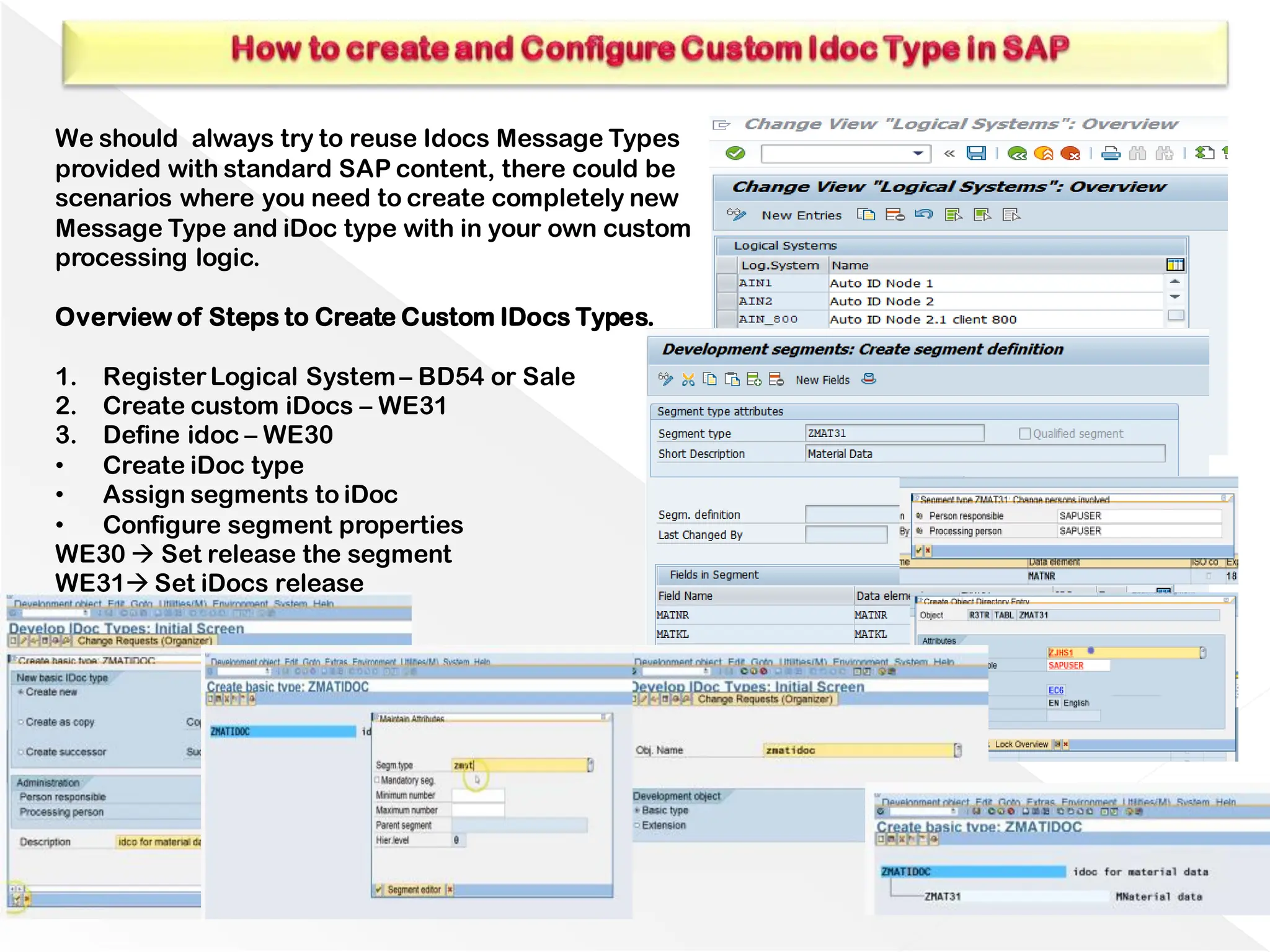 SAP Material management IDoc concept for data migration | PDF