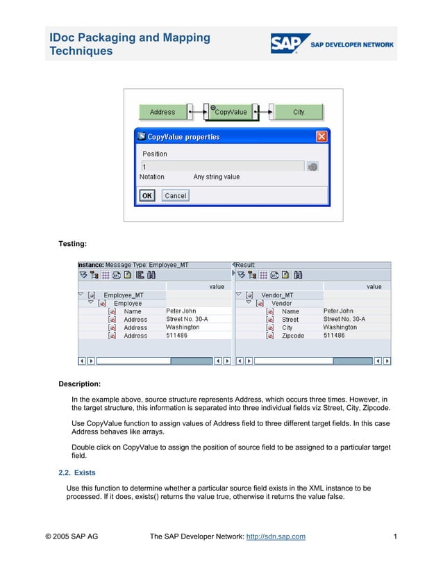 I doc packaging and mapping techniques.doc
