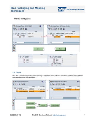 I doc packaging and mapping techniques.doc
