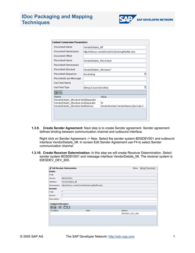I doc packaging and mapping techniques.doc