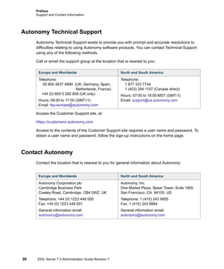 Idol Server 7.3 Admin Rev7 | PDF