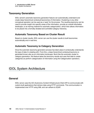 Idol Server 7.3 Admin Rev7 | PDF