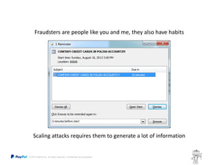 Big- Data and Risk Management - Ido Lustig, PayPal | PDF